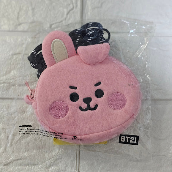 BT21 Mini Neck Pouch Cooky – Moonjinnie PH
